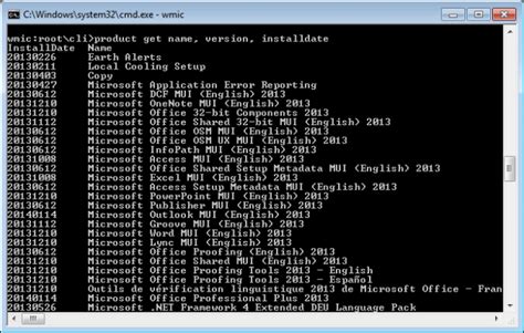 Create A List Of All Installed Windows Software Ghacks Tech News