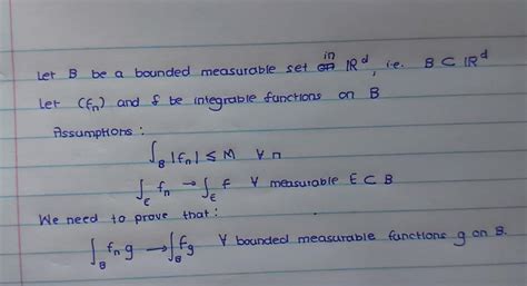 Solved Let B Be A Bounded Measurable Set Rd Ie B⊂rd Let