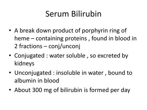 Bilirubin Estimation Ppt