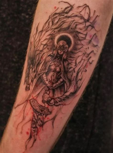 22 Best Elden Ring Tattoos Nsf Magazine Ring Tattoos Ring Tattoo Designs Dark Souls Tattoo