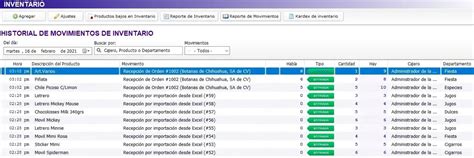 Manejando órdenes de compra eleventa