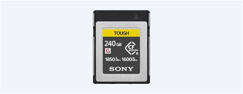 Ceb G Series Cfexpress Type B Memory Card Sony Indonesia
