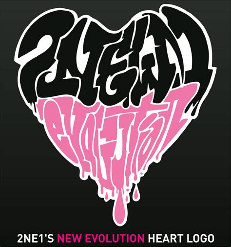 2NE1 S New Evolution Heart Logo By Capsvini On DeviantArt