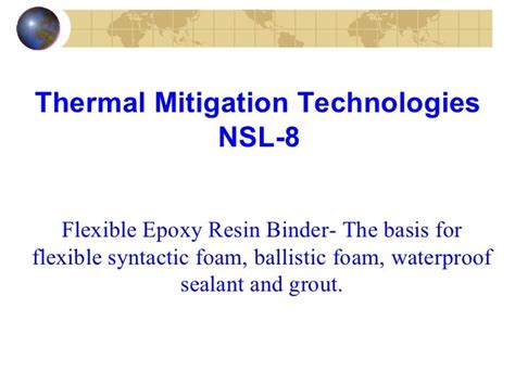Syntactic Foam Presentation
