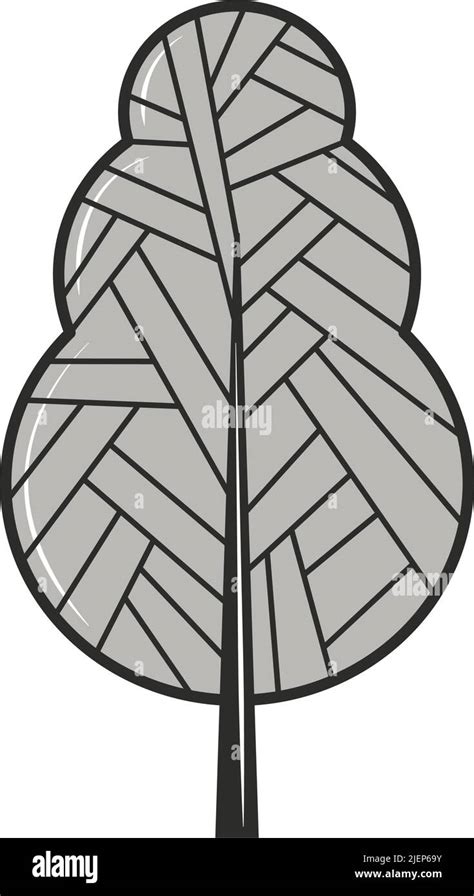 Texture Tree Linear Style Stock Vector Image And Art Alamy
