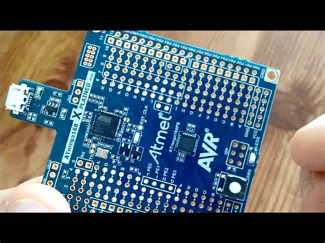 ForceTronics Getting Started With The Atmel Xplained Mini With The ATmega PB MCU