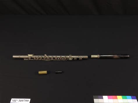 German Boehm System Flute Smithsonian Institution