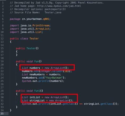 使用idea反编译没有擦除泛型的原因解析java脚本之家