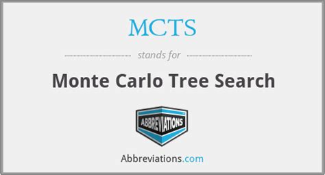 Mcts Monte Carlo Tree Search