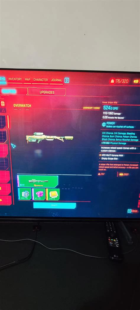 Upgrading Weapons Seems Broken R Cyberpunkthegame