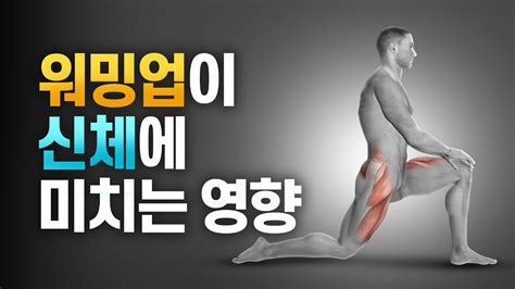 워밍업 스트레칭의 엄청난 효과 그 이유는 쿨다운 설명 YouTube