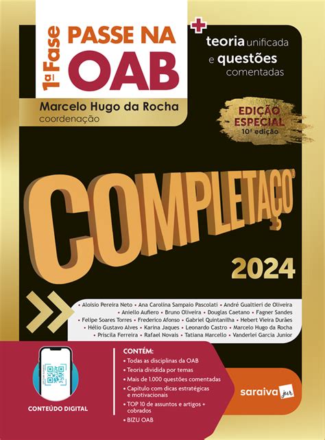 Passe na OAB 1ª fase Completaço Teoria unificada e questões