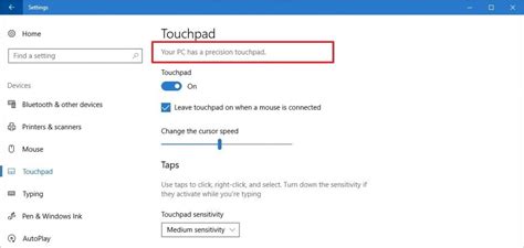 How To Customize 39precision Touchpad39 Settings On Windows