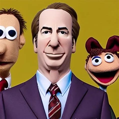 Bob Odenkirk As Saul Goodman As A Muppet Stable Diffusion OpenArt