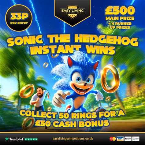 Sonic Instant Wins Easy Living Competitions