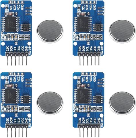 aitrip 4x ds3231 rtc real time clock i2c compatible with arduino and