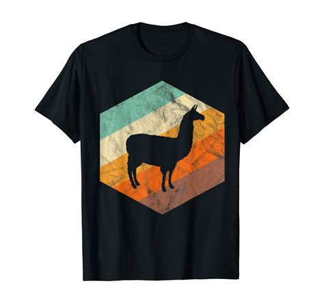 Retro Llama Vintage Llama T Shirt Unisex Tshirt