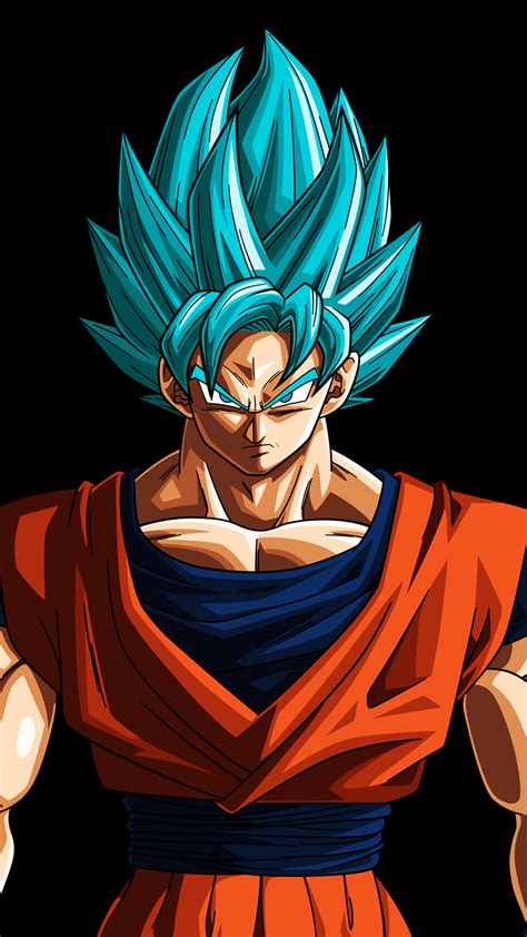 Goku Super Saiyan God Face