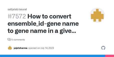 How To Convert Ensembleid Gene Name To Gene Name In A Given Seurat