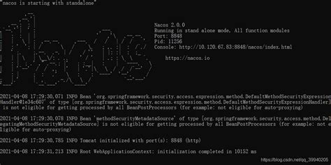 Nacos单机模式启动nacos Mode Csdn博客