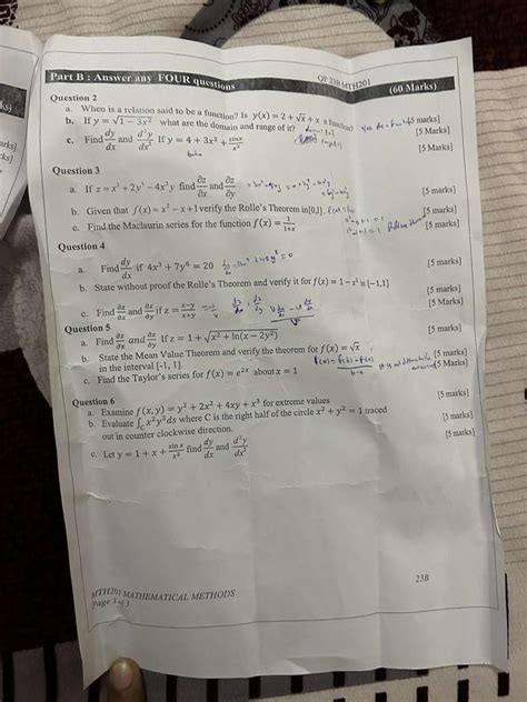 Solved Question A When Is A Relation Said To Be A Chegg