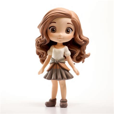 Premium Photo Charming Anime Girl Figure Ultra Detailed And Youthful