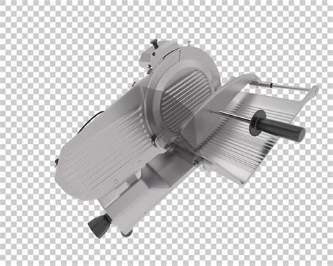 Premium PSD Meat Slicer Isolated On Transparent Background 3d