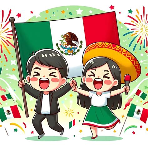 Illustration For Mexico Independence Day Celebration Premium Ai