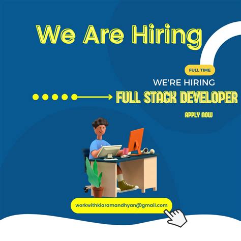 Ayushi Kiara Mandhyan On Linkedin Fullstack Developer Hiring Job