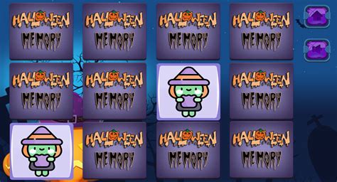 Halloween Memory Html5 Mobile Game By 013games Codecanyon