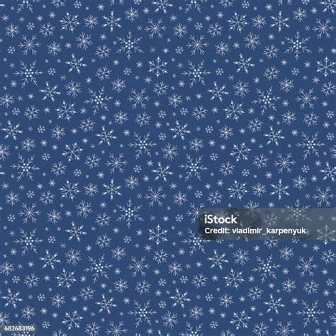 연속무늬 Snowflakes 크리스마스에 대한 스톡 벡터 아트 및 기타 이미지 크리스마스 패턴 분필 Istock