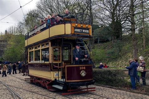 Tram Ride At Crich Tramway Village Editorial Photography Image Of