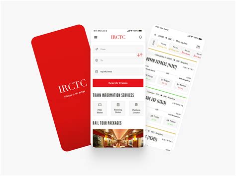 Vanity Fair Style Irctc App Figma