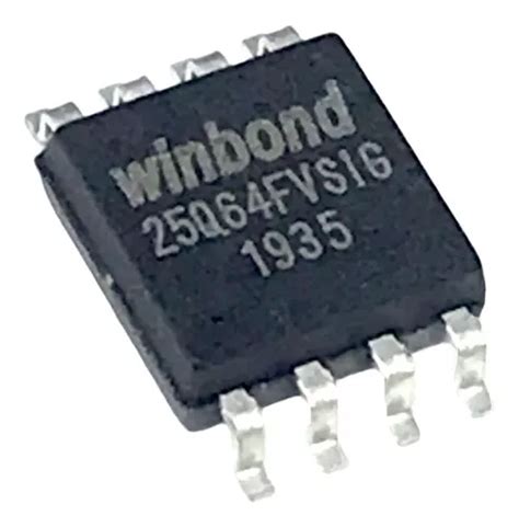 W25q64fvsig Eeprom Flash W 25q64 Fvs 25q64 Winbond Smd