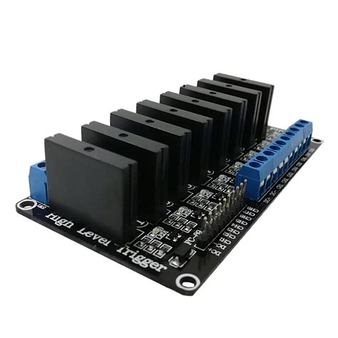 Channel V Solid State Relay Module Board High Level Trigger With Fuse V A In Relays From