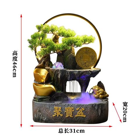 桃園現貨 風水輪流水盆 招財流水盆 流水聚寶盆 流水擺件 招財擺飾 開運 風水招財流水組 風水擺件 入昔禮物 開幕送禮 蝦皮購物