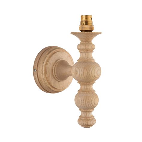 Endon Bibury Natural Ash Wall Fitting 111526 Tiah Lighting