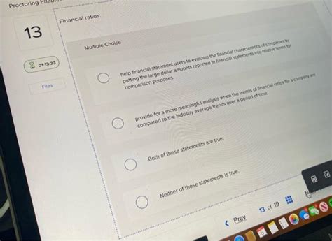 Solved Muliple Choice Help Financial Statement Users To