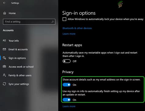 How To Fix Signed Out Of Everything On Reboot