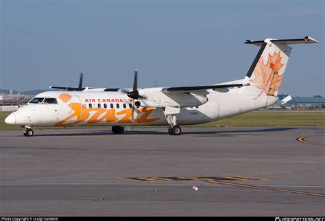 C GETA Air Canada Jazz De Havilland Canada DHC Dash Photo By Craig L Baldwin ID