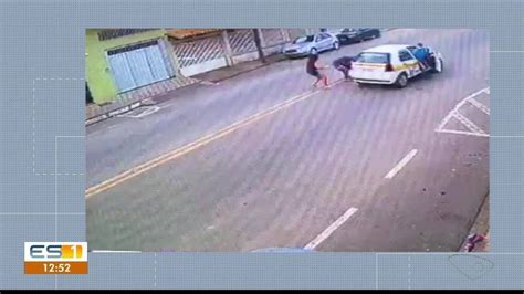 Vídeo Mostra Menina Sendo Atropelada Ao Atravessar A Rua No Es
