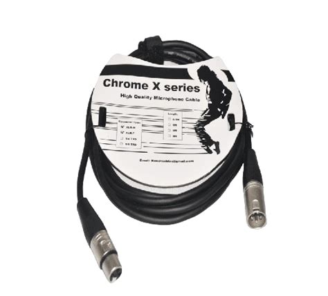 Chrome X Series Microphone Cable Konet Shop