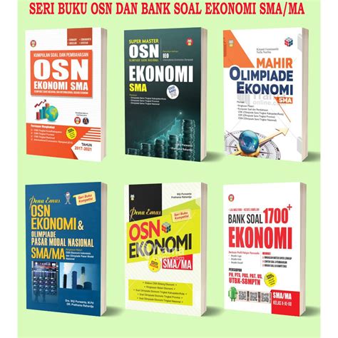 Jual Buku Kumpulan Soal Dan Pembahasan Osn Ekonomi Sma Osn Ekonomi Sma