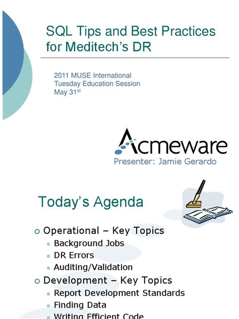 sql tips and best practices pdf database index databases