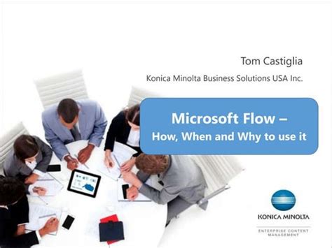 Microsoft Flow A Real World Walkthru Ppt