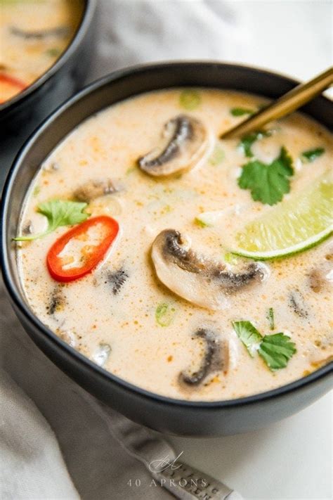 Best Ever Tom Kha Gai Thai Coconut Soup Recipe Cart
