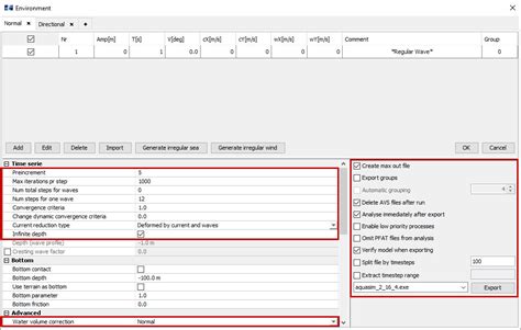 Calculations Static Analysis AquaSim