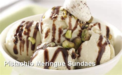 Pistachio Meringue Sundaes Dairy Free Recipes