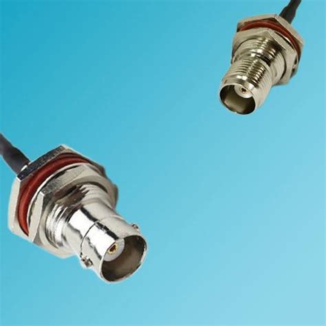 Bnc Bulkhead Female To Tnc Bulkhead Female Rf Cable