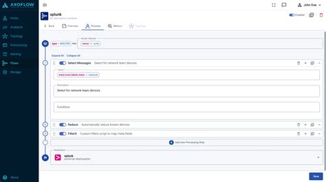 Axoflow Platform Security Data Curation Pipeline